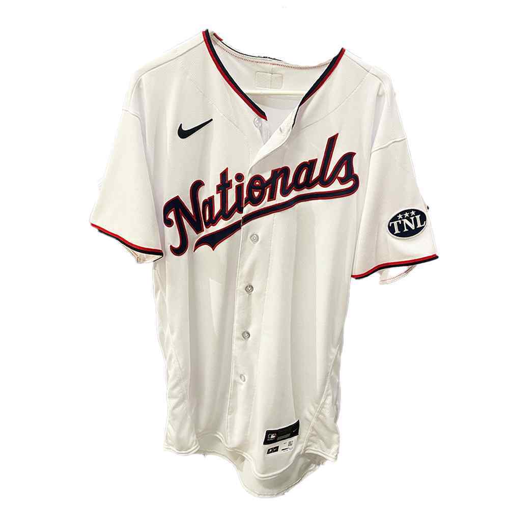 Finnegan Game-Worn and Signed Jackie Robinson Day Jersey | Washington ...