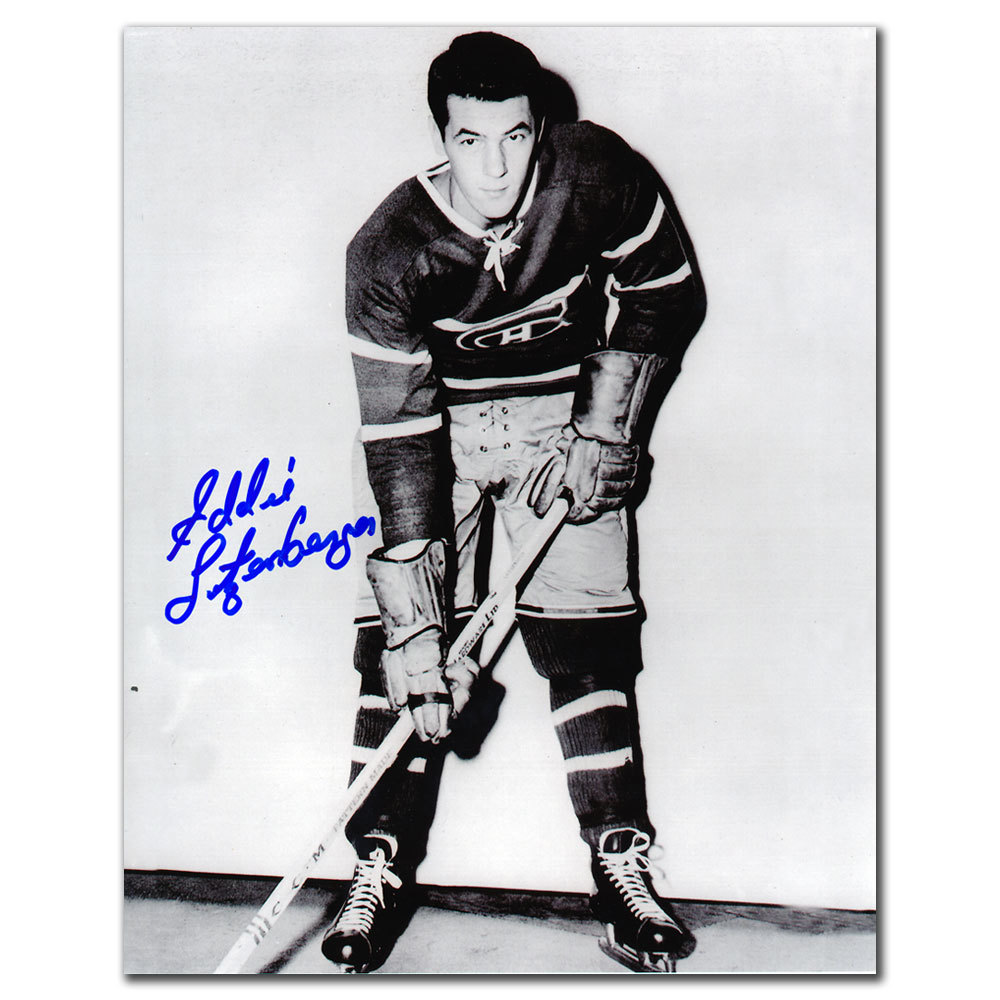 Eddie Litzenberger Montreal Canadiens Autographed 8x10 - NHL Auctions