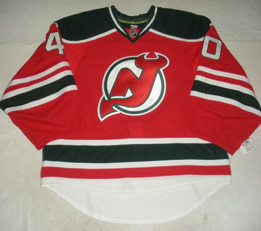 Scott Clemmensen - New Jersey Devils - Retro Night Game-Issued Jersey ...