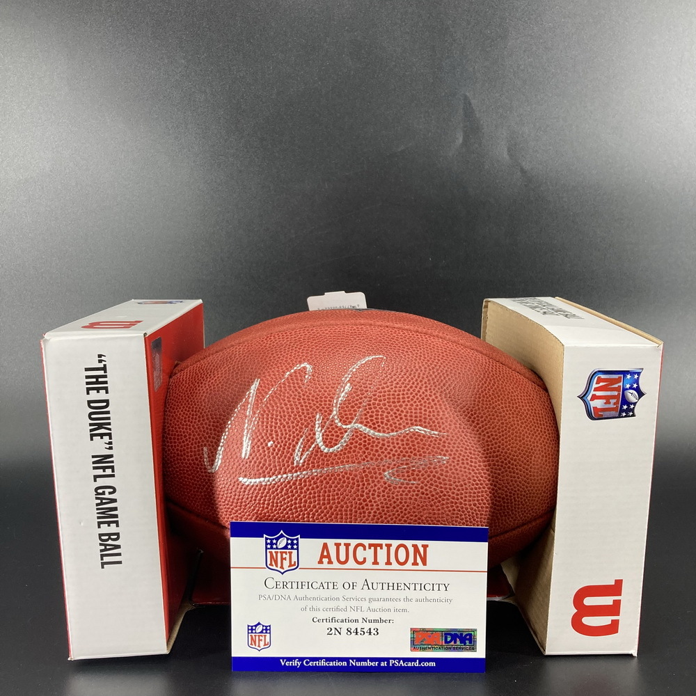 NFL - Eagles Nakobe Dean Signed Authentic Football | The official ...