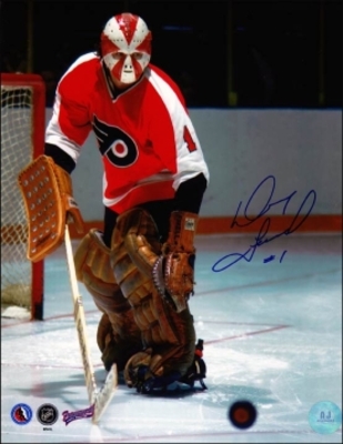 DOUG FAVELL Philadelphia Flyers SIGNED 8x10 Photo Staring at Puck Photo ...