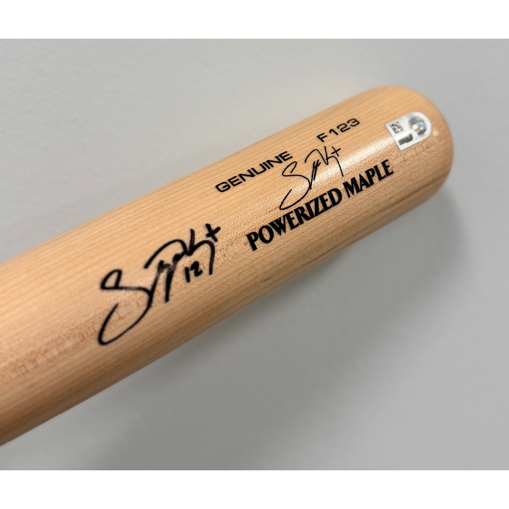 Autographed Stephen Vogt Bat | Cleveland Guardians Auctions