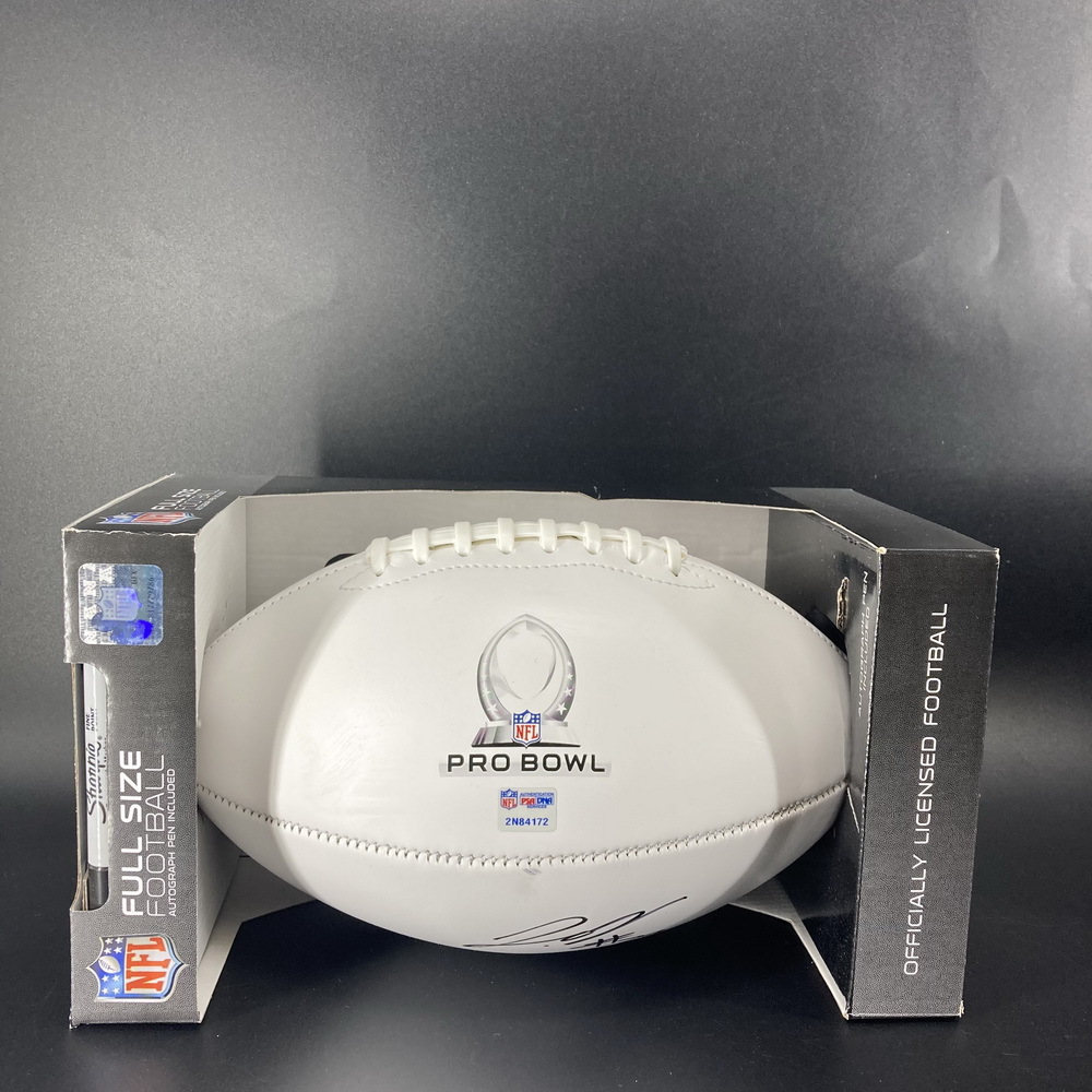 NFL - Chargers JC Jackson Signed Panel Ball with Pro Bowl Logo | The ...