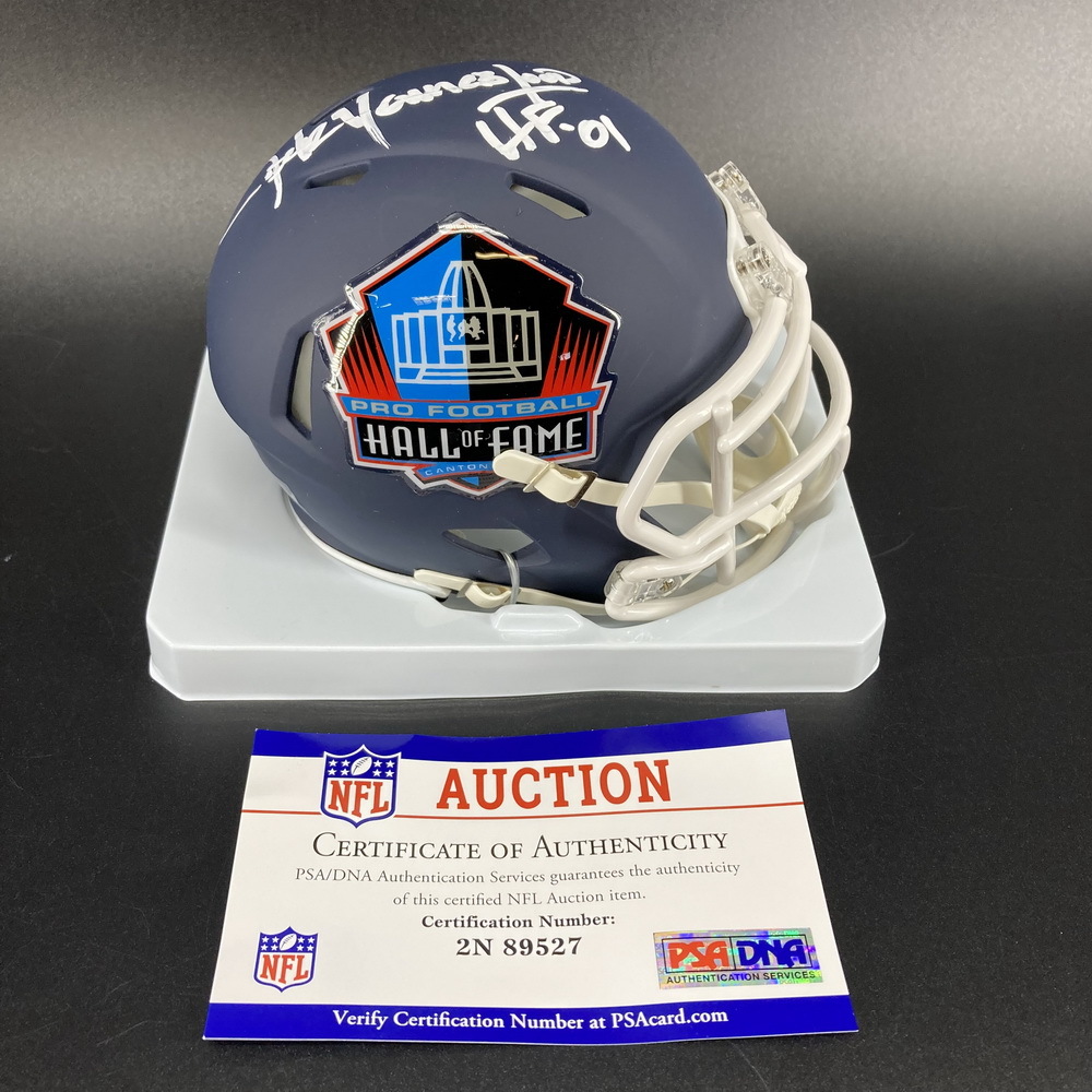 HOF - Rams Jack Youngblood Signed HOF Mini Helmet | The official ...