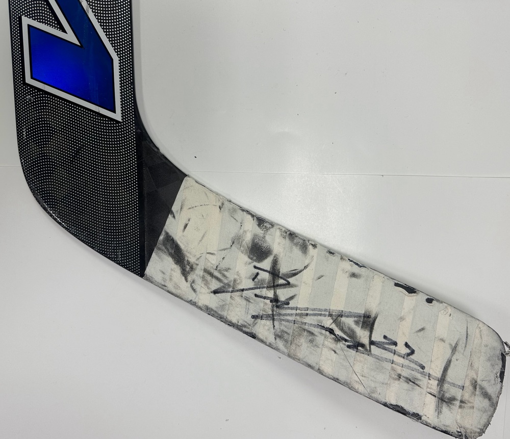 #27 Devon Levi Game Used Stick - Autographed - Buffalo Sabres - NHL ...