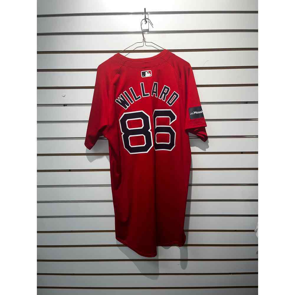 Justin Willard Team Issued 2024 Spring Training Jersey Size 42 | Red ...