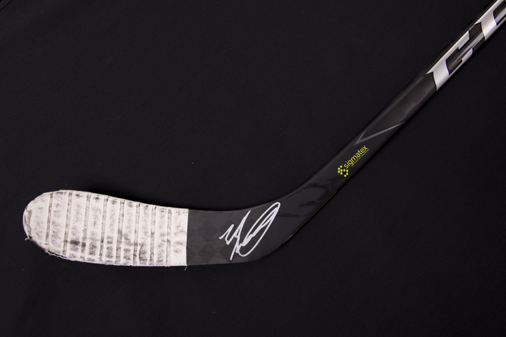 Evan Bouchard #75 - Autographed 2018-19 Rookie Season Edmonton Oilers ...