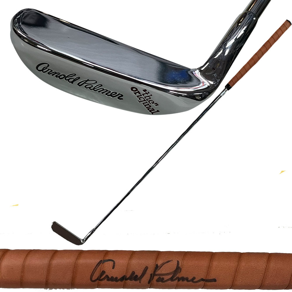 Arnold Palmer Autographed The Original Putter - Given to Gordie Howe by ...