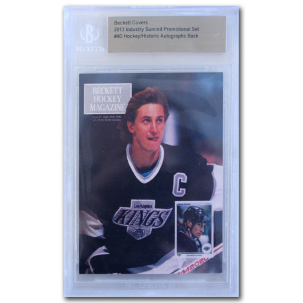 Wayne Gretzky Beckett Media Limited-Edition Magazine Cover Hockey Card ...