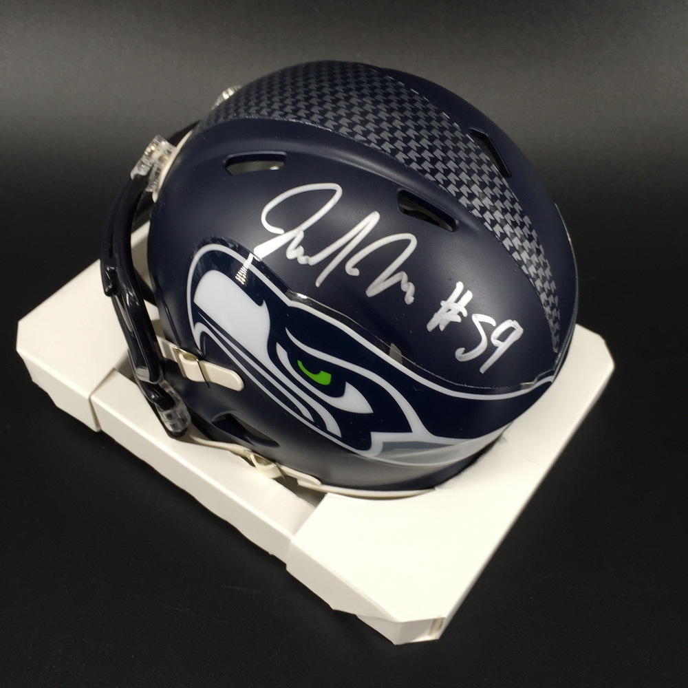 Seahawks - Jacob Martin Signed Mini Helmet | The official auction site ...
