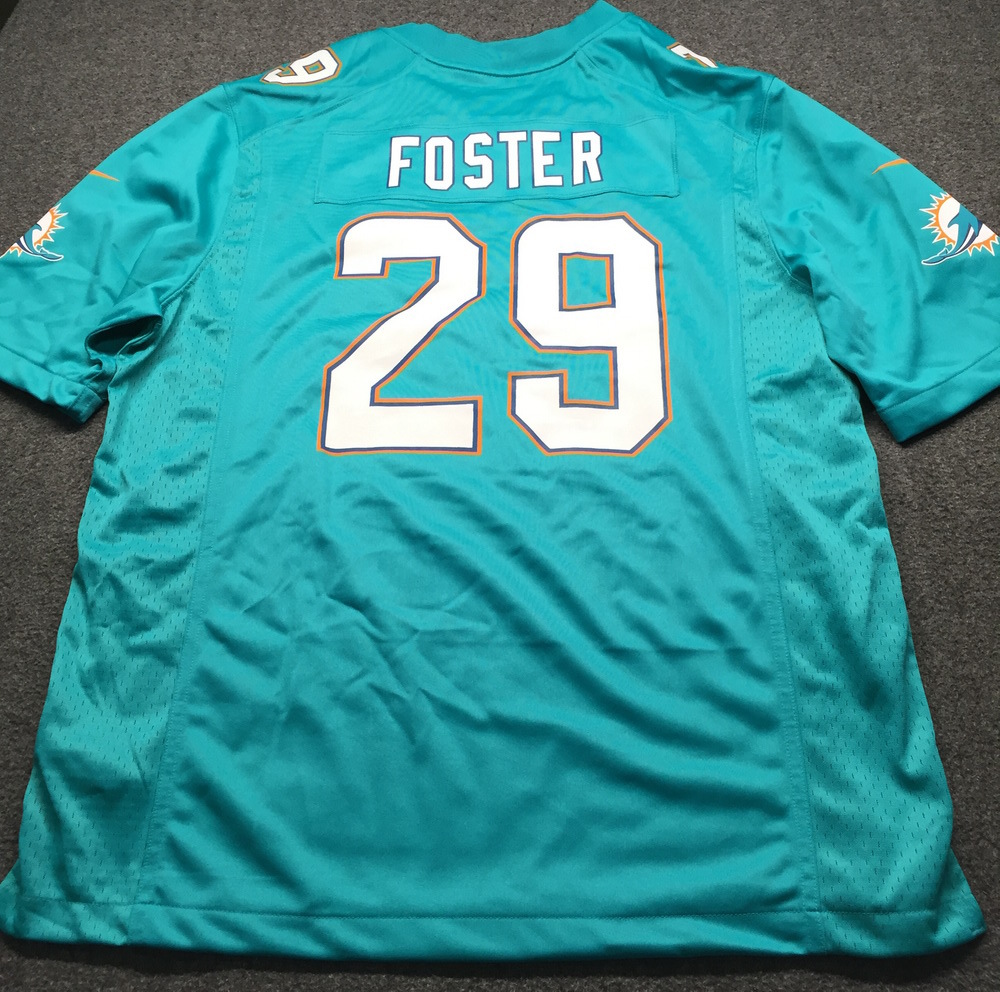 Dolphins - Foster Replica Jersey Size L | The official auction site of ...