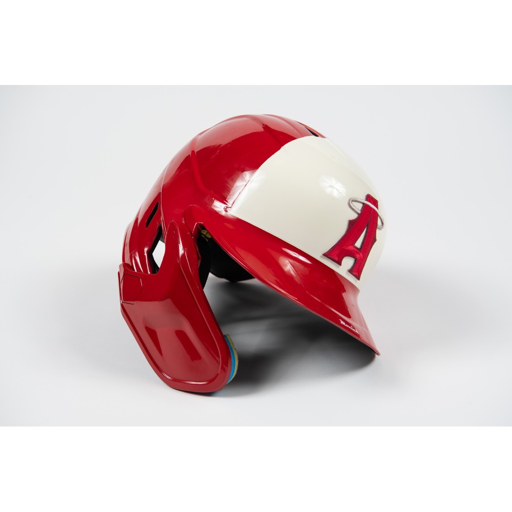 2022 Mickey Moniak Game Used City Connect Batting Helmet - First Home ...