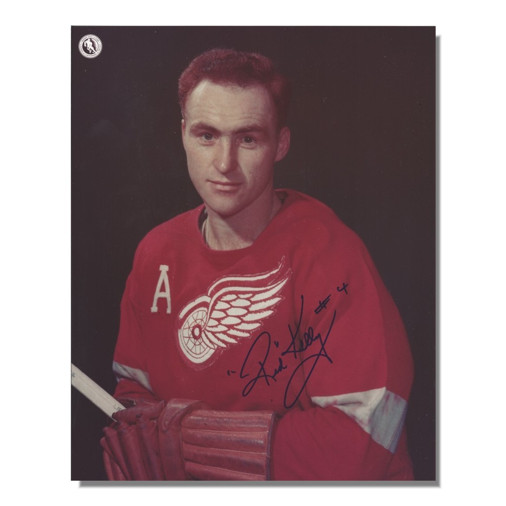 Red Kelly Autographed Detroit Red Wings 8x10 Photo - NHL Auctions
