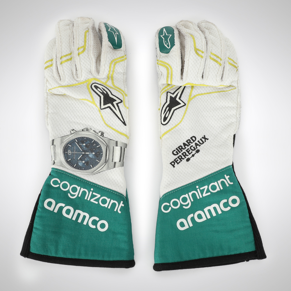 Stoffel Vandoorne 2023 Aston Martin Aramco F1 Team Race Spec Gloves ...