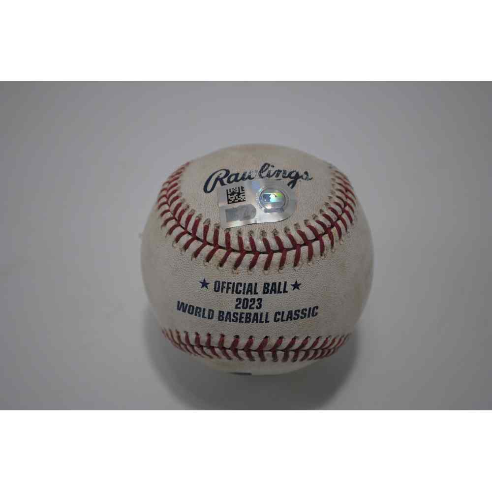 Game-Used Baseball - 2023 World Baseball Classic - Pitcher: Atsuki ...