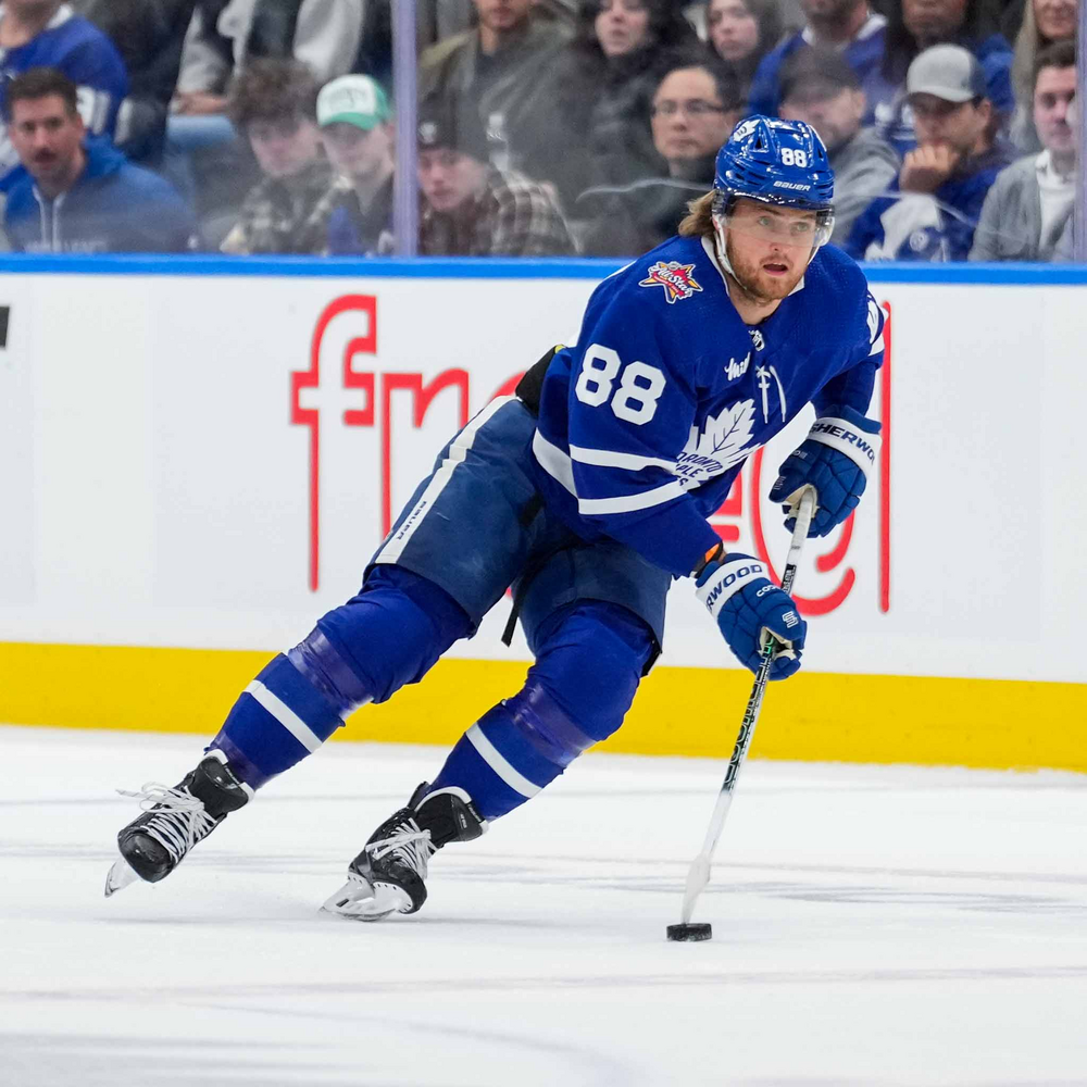 #88 William Nylander 2023-24 Blue Set 1 Game Worn Sweater w/ 2024 ASG ...