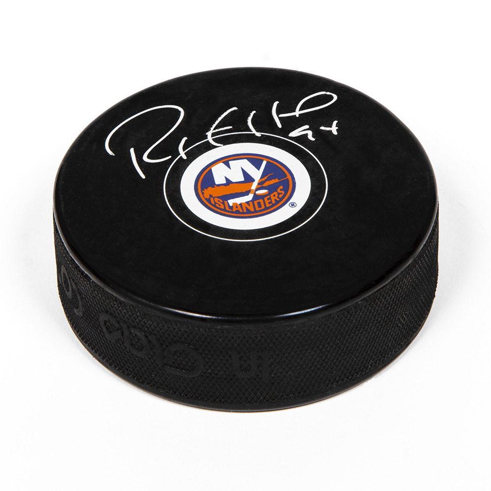Ryan Smyth New York Islanders Signed Autograph Model Hockey Puck - NHL ...