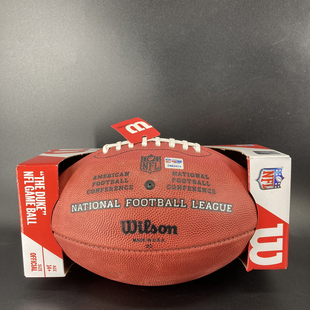 NFL - Raiders A.J Cole Signed Authentic Football | The official auction ...