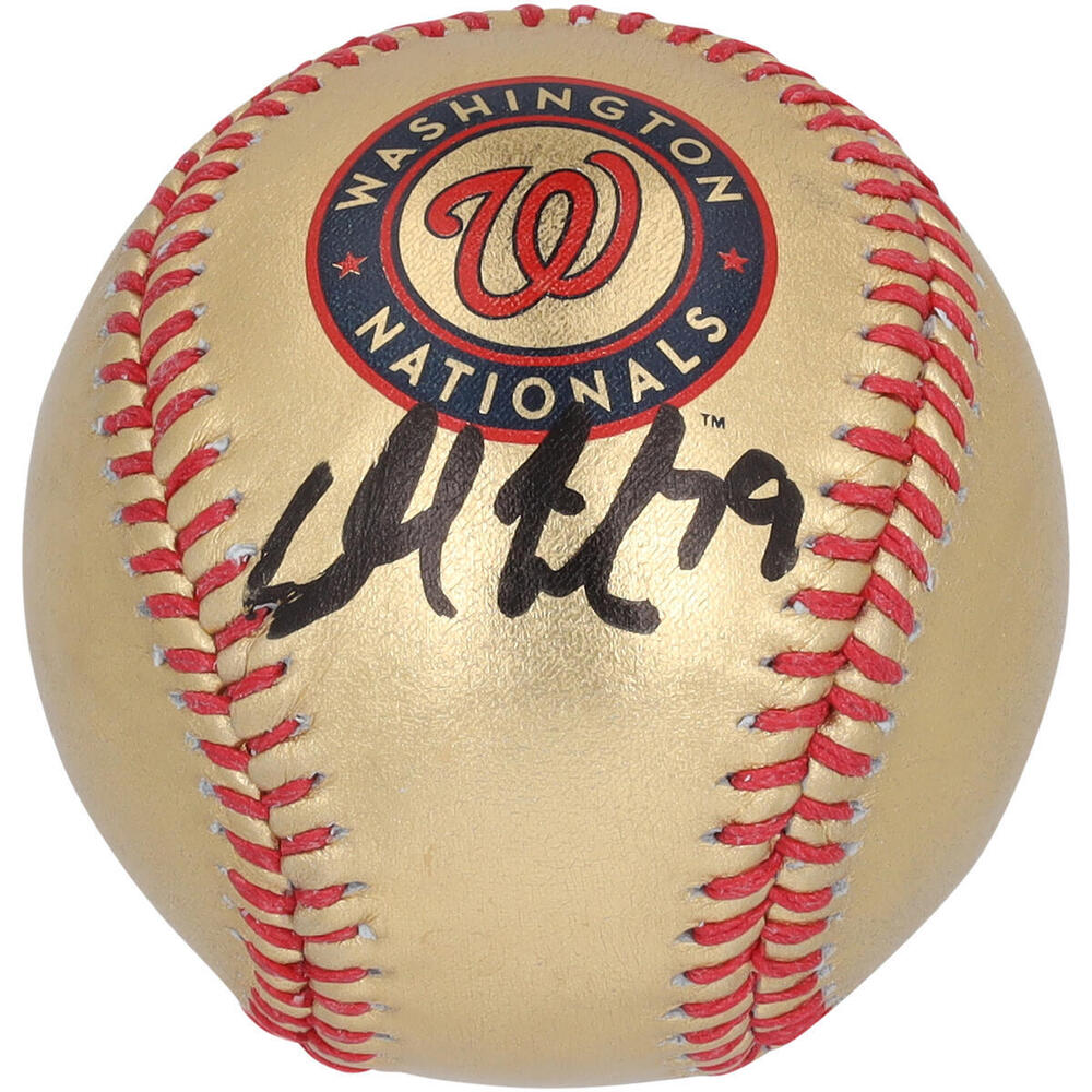 Charlie Lindgren Washington Capitals Autographed Washington Nationals ...