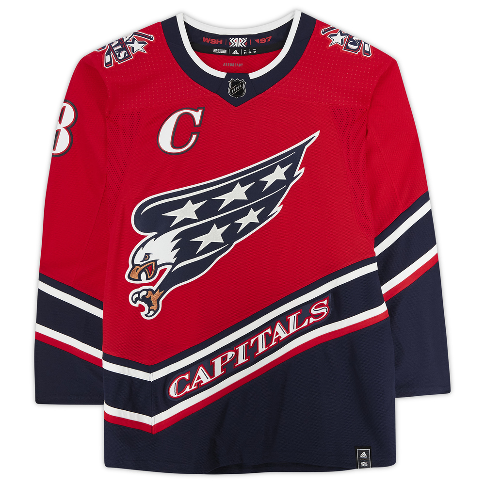 Alex Ovechkin Washington Capitals Autographed Adidas 2020-21 Reverse ...