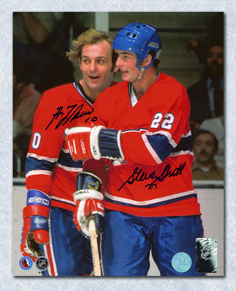 Guy LaFleur & Steve Shutt Montreal Canadiens Dual Signed Legends 16x20 ...