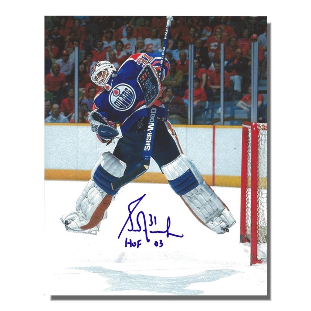 Grant Fuhr Autographed Edmonton Oilers 8x10 Photo - NHL Auctions