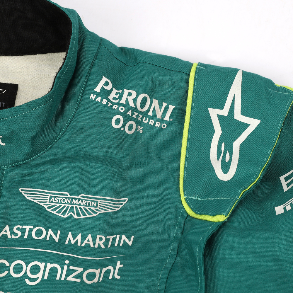 Lance Stroll 2022 Signed Race Used Race Suit - Singapore GP | F1 Authentics