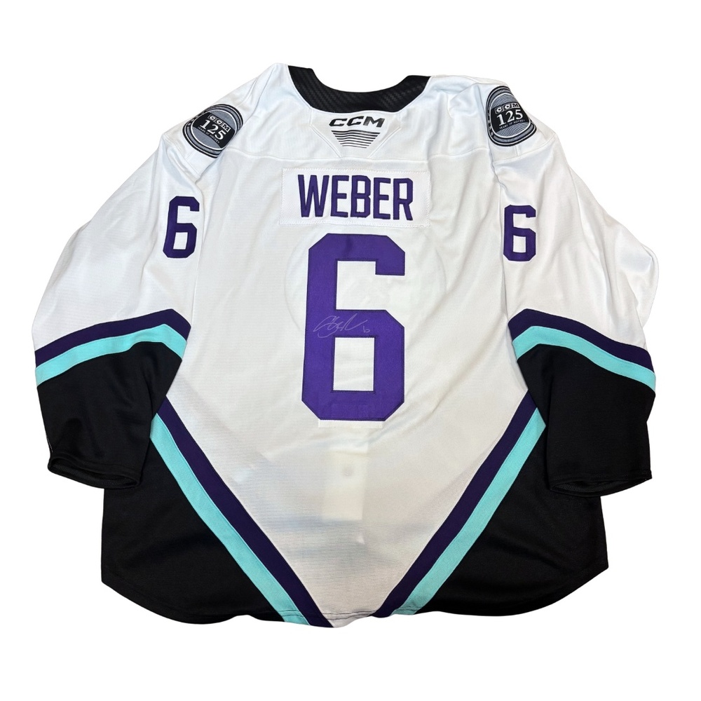 Shea Weber Game-Ready Autographed 2024 Legends Classic Jersey- White ...