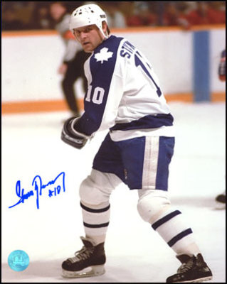 MARIAN STASTNY Toronto Maple Leafs SIGNED 8x10 Photo - NHL Auctions