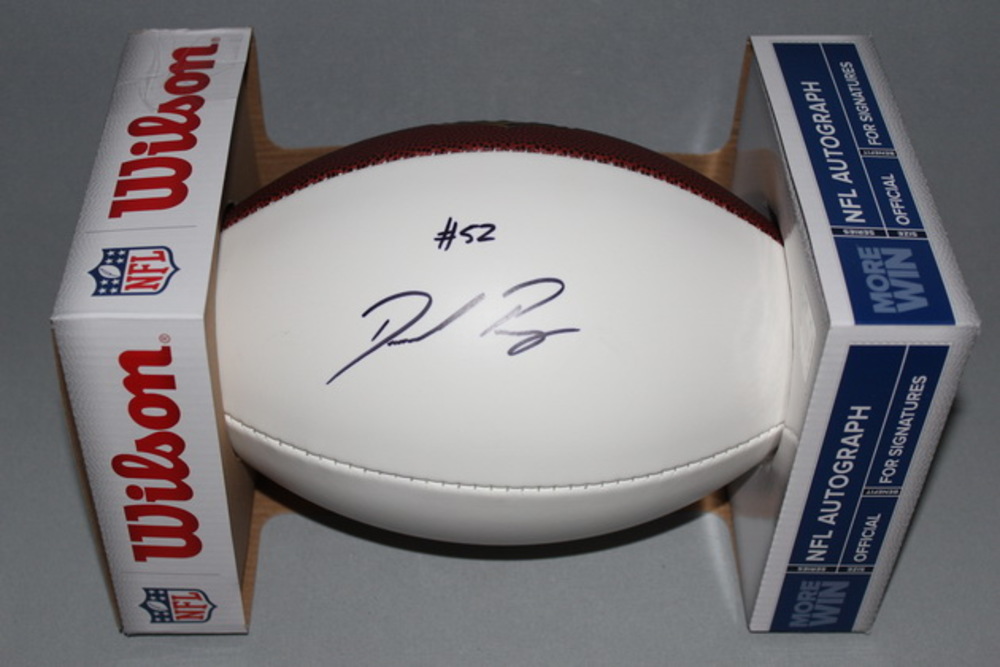 NFL Auction | CHARGERS - DENZEL PERRYMAN SIGNED PANEL BALL