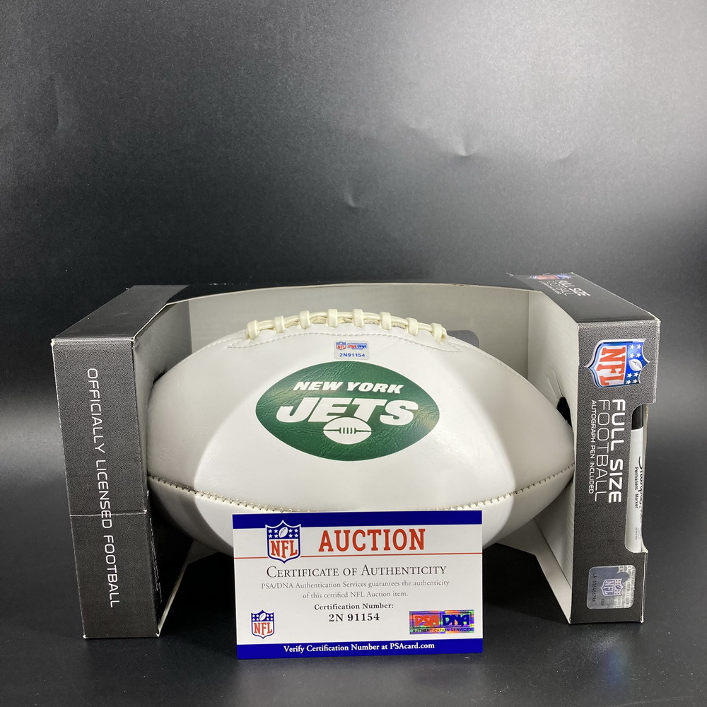 Inside the Huddle - Jets CJ Mosley Signed Panel Ball with Jets Logo ...