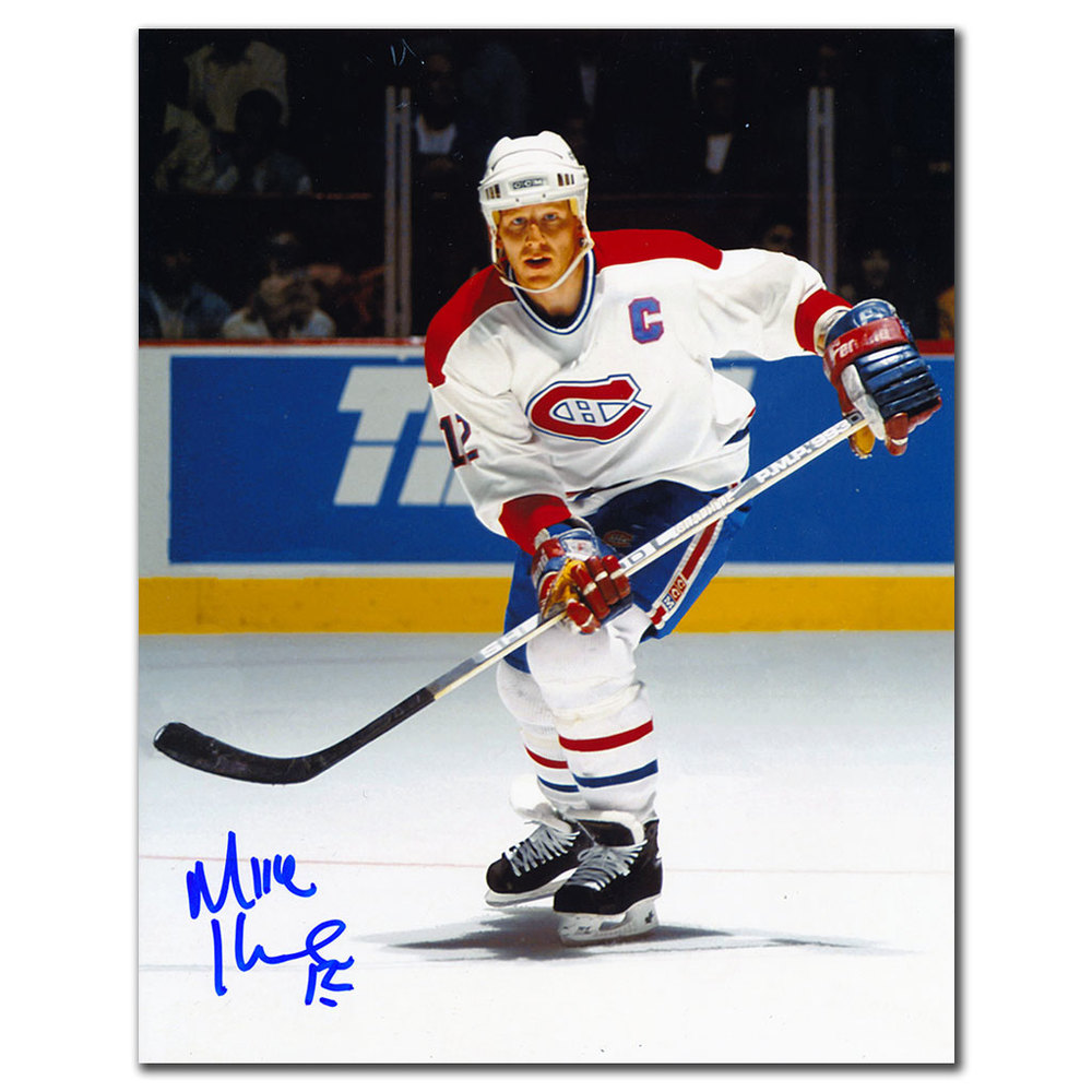 Mike Keane Montreal Canadiens CAPTAIN Autographed 8x10 - NHL Auctions