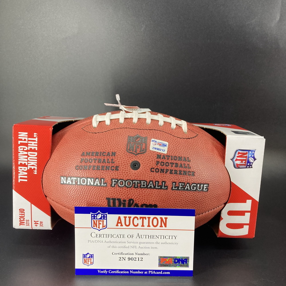 Colts - Anthony Walker Jr. Signed Authentic Football with Colts Stamp ...