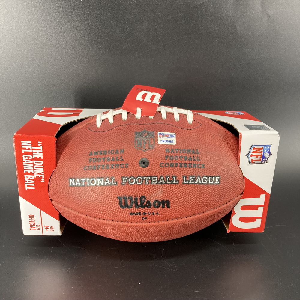 NFL - Browns Nick Chubb Signed Authentic Football | The official ...