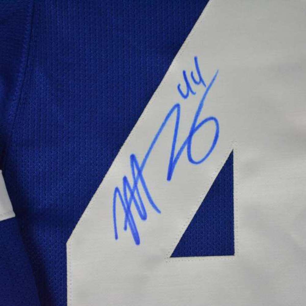 Morgan Rielly - Toronto Maple Leafs - NHL Player Media Tour - Worn and ...