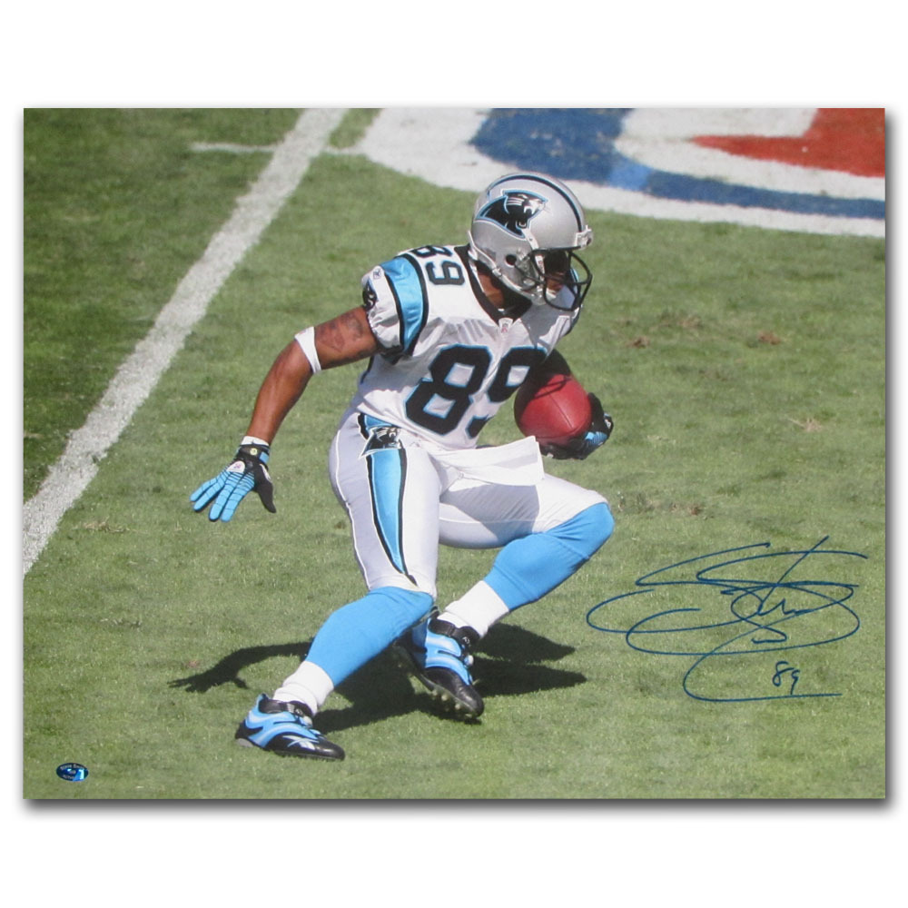 Steve Smith Autographed Carolina Panthers 16X20 Photo - NHL Auctions