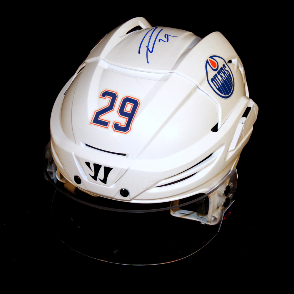 Leon Draisaitl #29 - Autographed 2016-17 Edmonton Oilers Game Worn ...