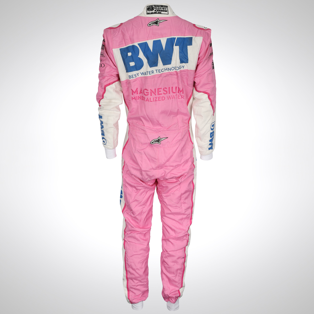 Lance Stroll 2020 Season Worn BWT Racing Point F1 Team Race Suit | F1 ...
