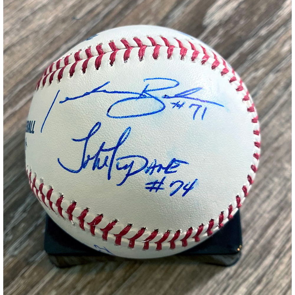 UMPS CARE AUCTION: Crew Signed Baseball from 2020 AL Wild Card Series ...