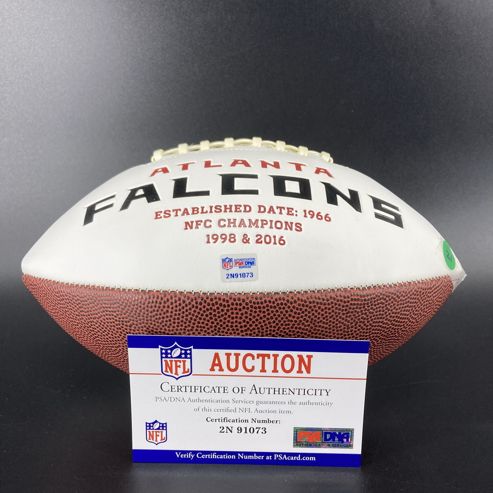 Falcons - Desmond Trufant Signed Panel Ball with Falcons Logo | The ...