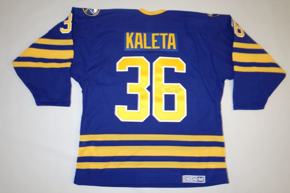Pat Kaleta 2019 Buffalo Sabres Alumni Wine Festival Autographed Worn ...