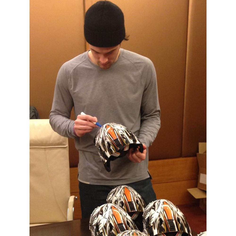 John Gibson Autographed Anaheim Ducks Replica Goalie Mask - NHL Auctions