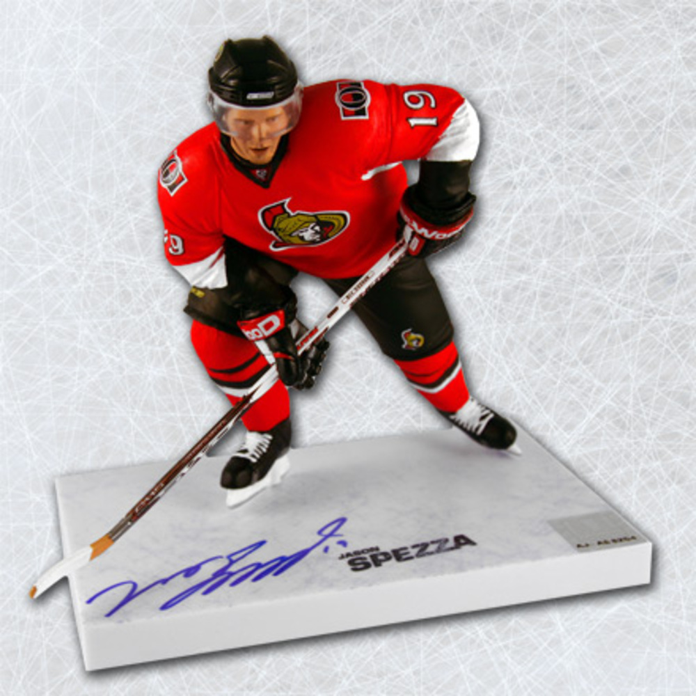 JASON SPEZZA Ottawa Senators SIGNED McFarlane - NHL Auctions