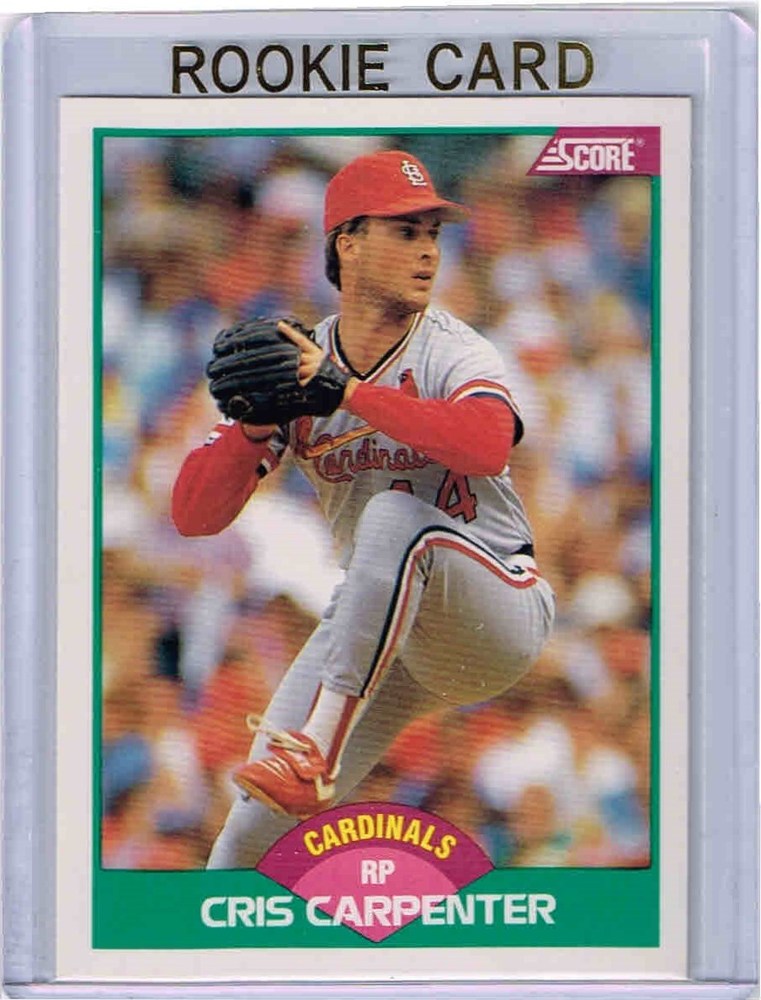 Chris Carpenter 1989 Score Traded Rookie Card. | MLB Auctions