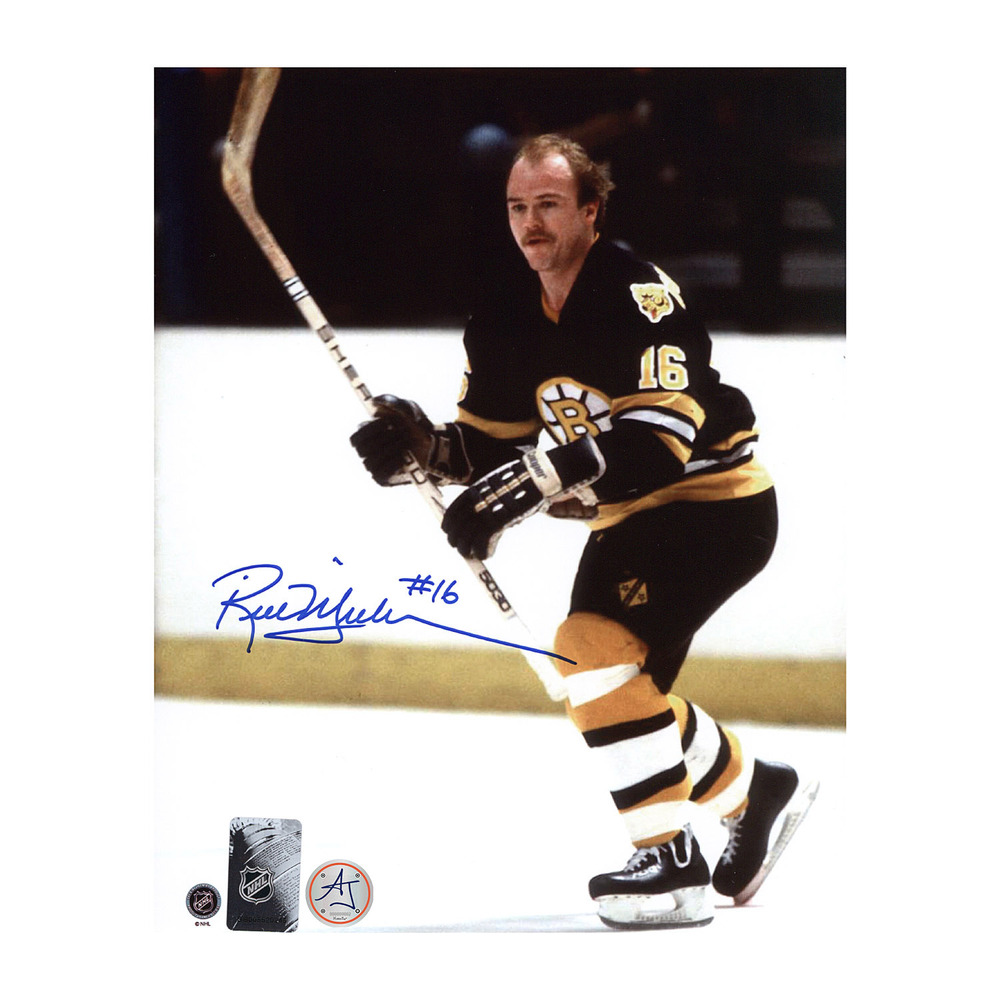 Rick Middleton Boston Bruins Autographed Hockey 8x10 Photo - NHL Auctions