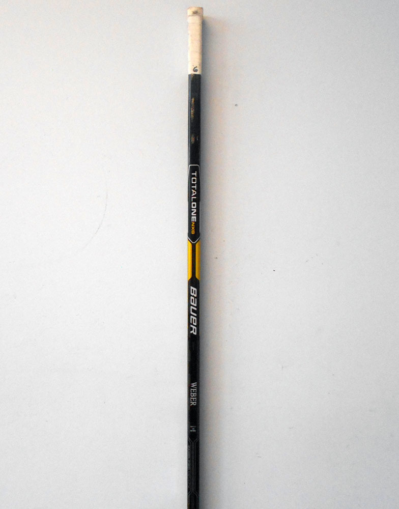 #6 Shea Weber (A) Game Used Stick - Autographed - Montreal Canadiens ...