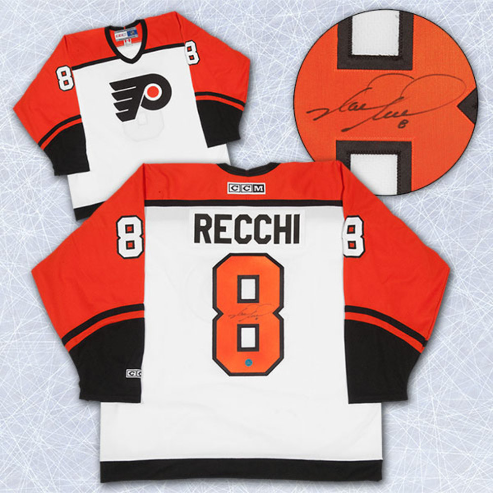 Mark Recchi Philadelphia Flyers Autographed Retro CCM Hockey Jersey ...