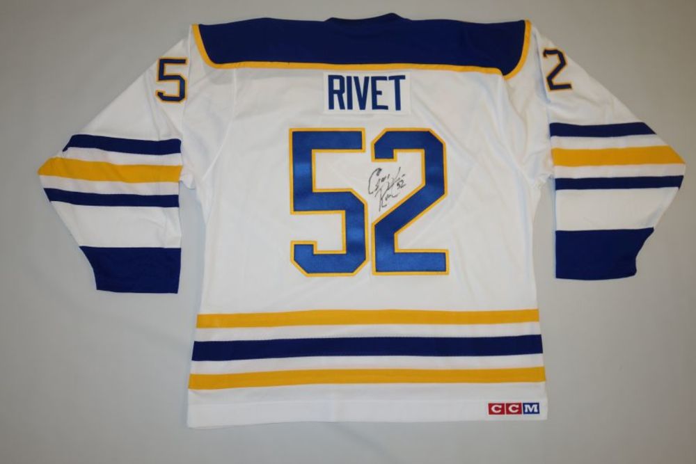 Craig Rivet 2019 Buffalo Sabres Alumni Wine Festival Autographed Worn ...