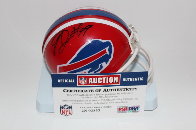 NFL Auction | MARCELL DAREUS SIGNED BILLS MINI HELMET