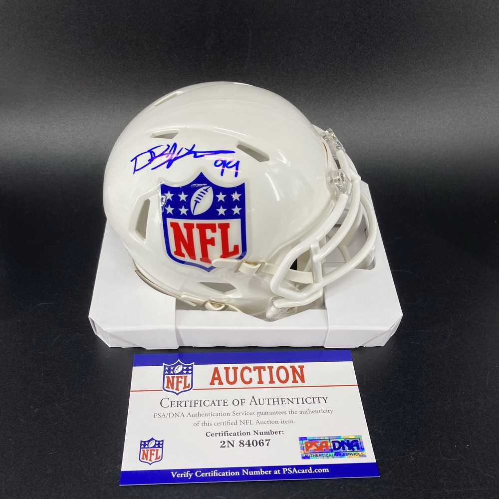 NFL - Colts Deforest Buckner Signed NFL Shield Mini Helmet | The ...
